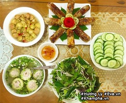 Cô gái 20 tuổi thích tự nấu những món vừa đẹp vừa ngon cho bố mẹ, ai ...