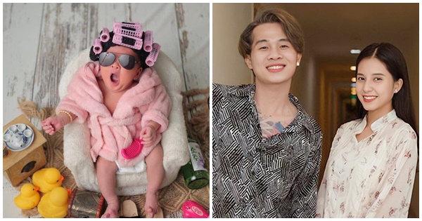 Ảnh hiếm của con gái Jack và Thiên An lúc 4 tháng tuổi