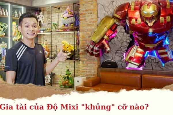 Thu nhập Độ Mixi khiến nhiều người bất ngờ