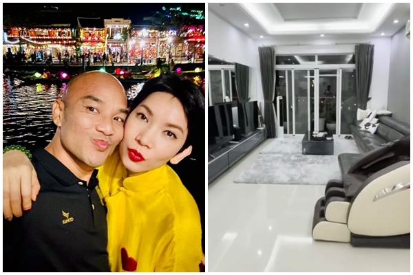 Siêu mẫu Xuân lan hé lộ không gian nhà mới cực hoành tráng