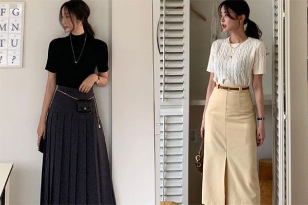 10 công thức diện chân váy chữ A tôn dáng cao ráo, ai cũng có thể mặc đẹp