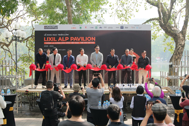 LIXIL ALP Pavilion - Nét ‘chấm phá’ trẻ trung trong đô thị
